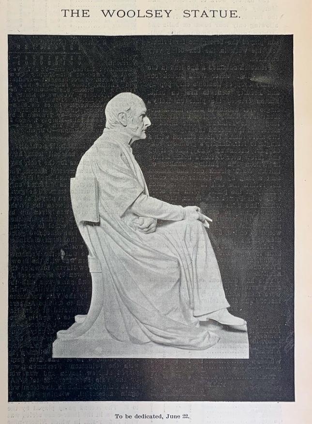 Throwback Thursday: Woolsey in bronze | Daily Snap | Yale Alumni Magazine