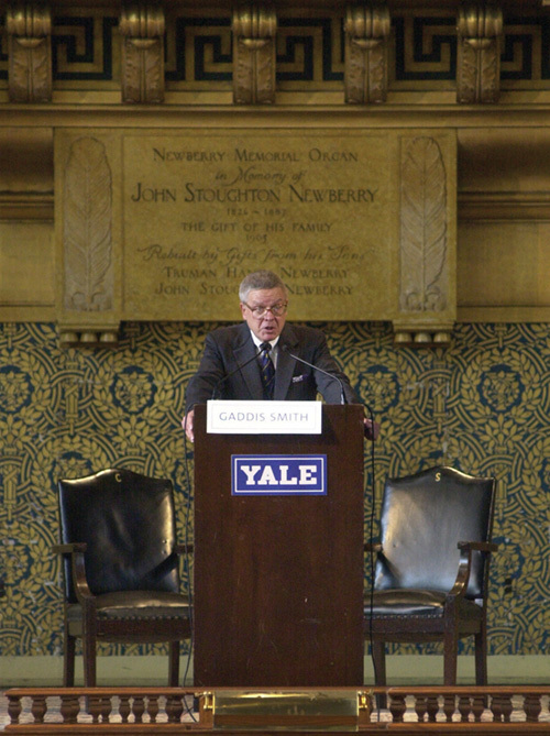 Gaddis Smith's world view | Milestones | Yale Alumni Magazine