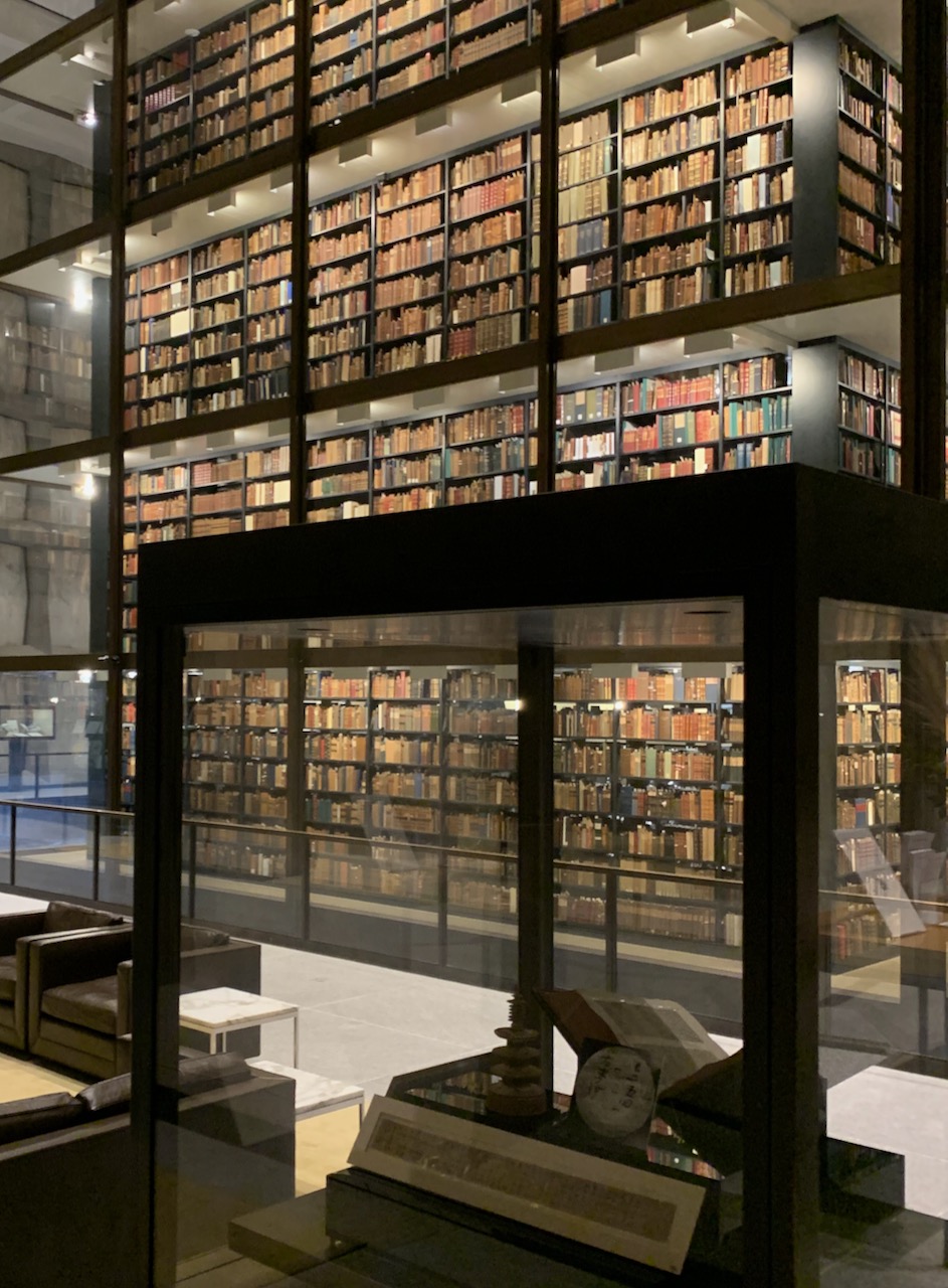 Now and then: the Beinecke | Daily Snap | Yale Alumni Magazine