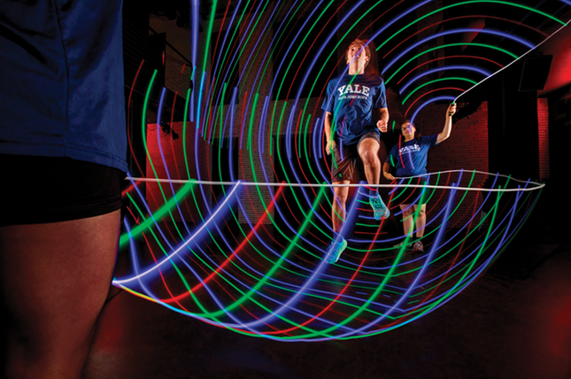 Jump shot | Scene On Campus | Yale Alumni Magazine