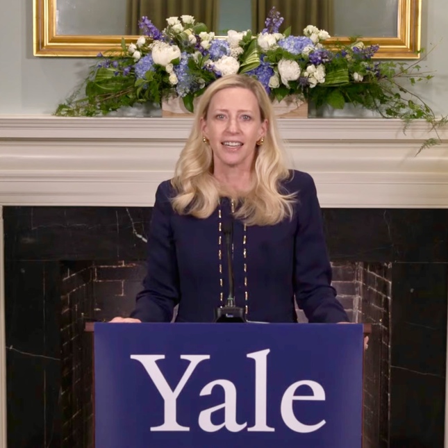 Yale's 24th president | Daily Snap | Yale Alumni Magazine