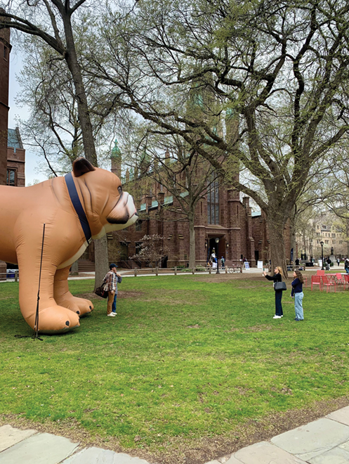 Larger than life | Last Look | Yale Alumni Magazine
