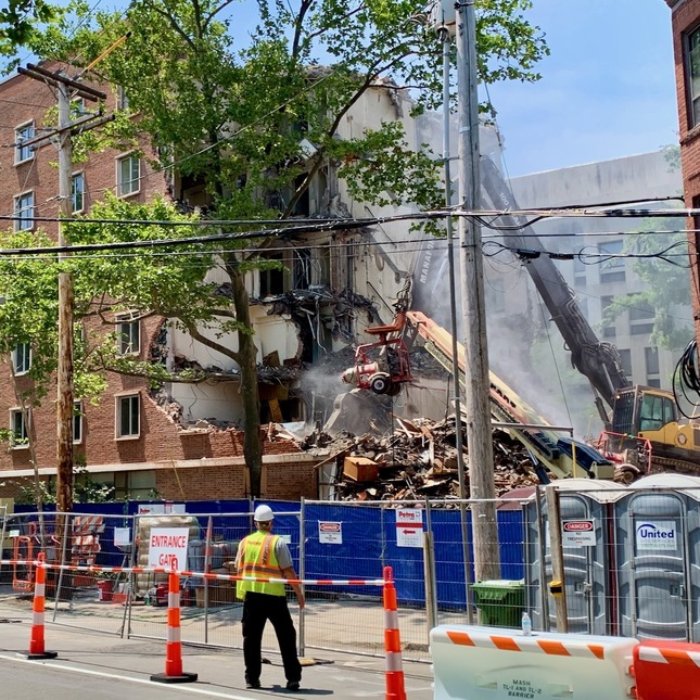 Goodbye, Helen Hadley Hall | Daily Snap | Yale Alumni Magazine