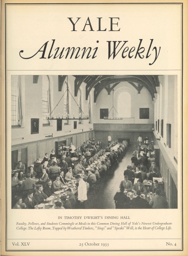 Throwback Thursday: TD's debut | Daily Snap | Yale Alumni Magazine